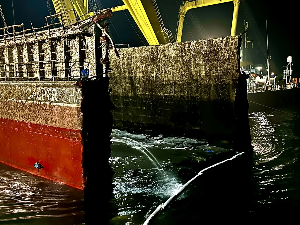 Manx vessel Verity fully recovered following North Sea collision - Community.IM