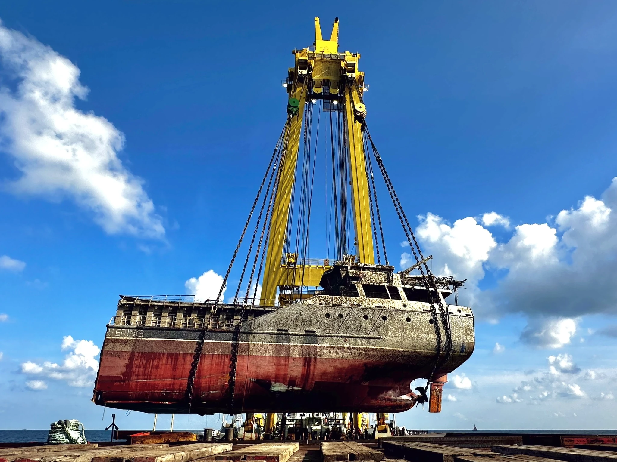 Manx vessel Verity fully recovered following North Sea collision ...